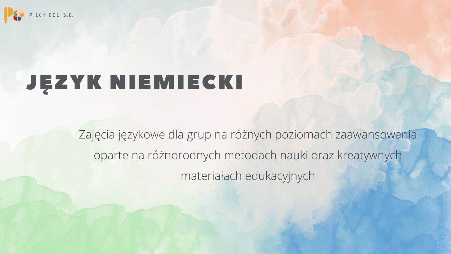JĘZYK NIEMIECKI - Pilch EDU